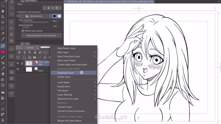 Transforma Tu Dibujo Tradicional A Digital | Kevin Farias